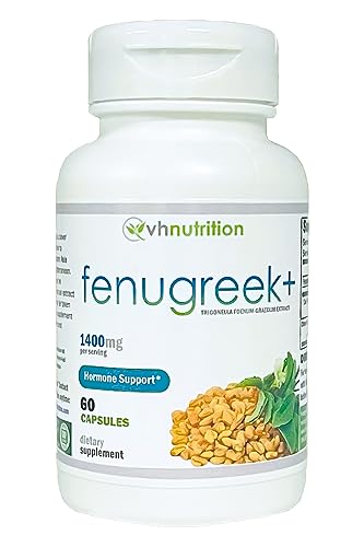 High potency fenugreek capsules for vitality