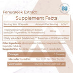 high potency Fenugreek Extract supplement