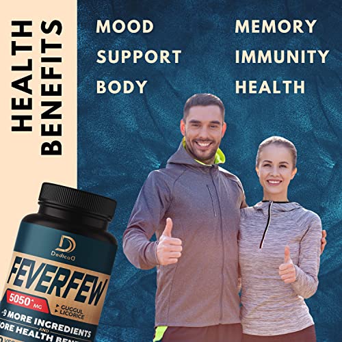 high potency feverfew capsules 5050mg