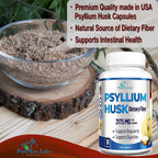 High potency fiber capsules 2175 mg