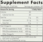 High potency fish oil capsules