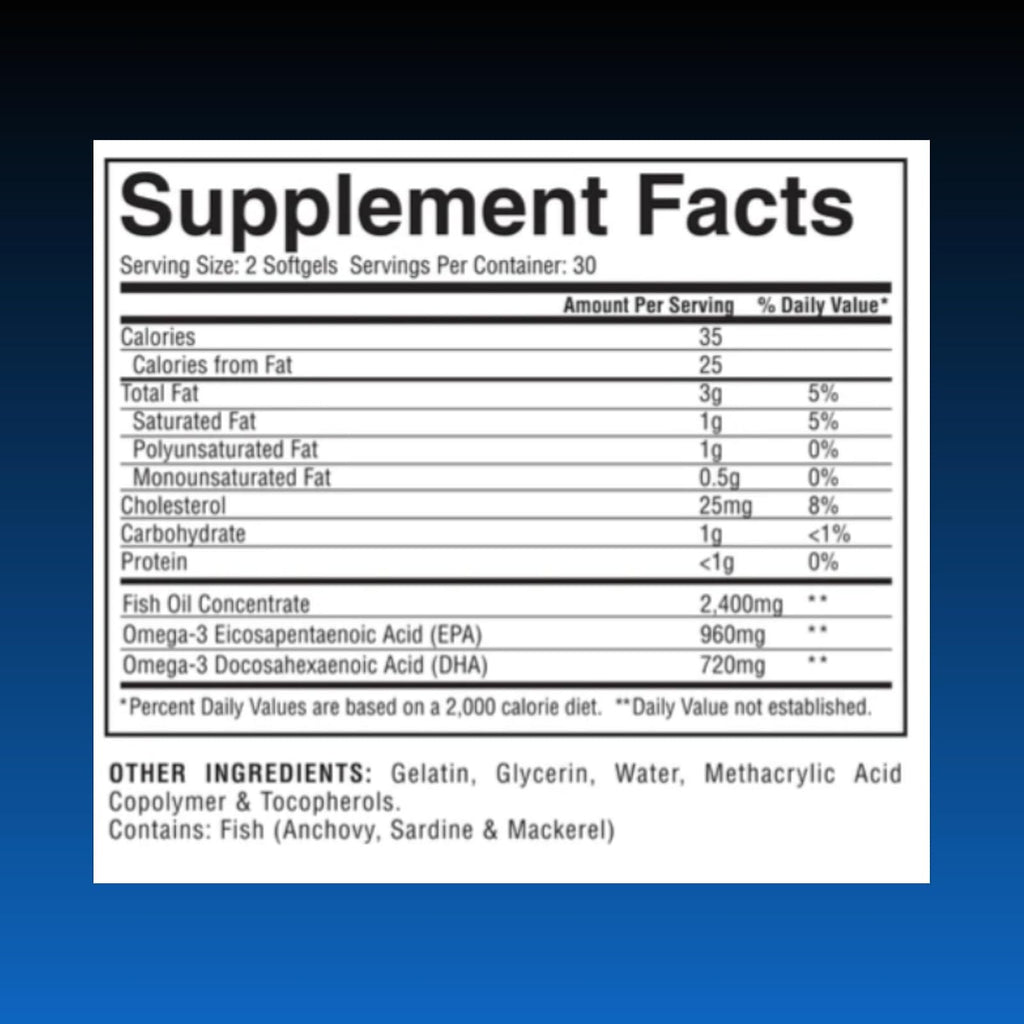high potency fish oil capsules
