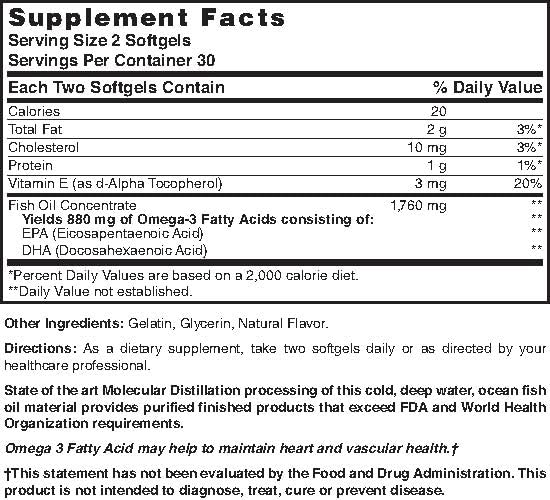 high potency fish oil capsules