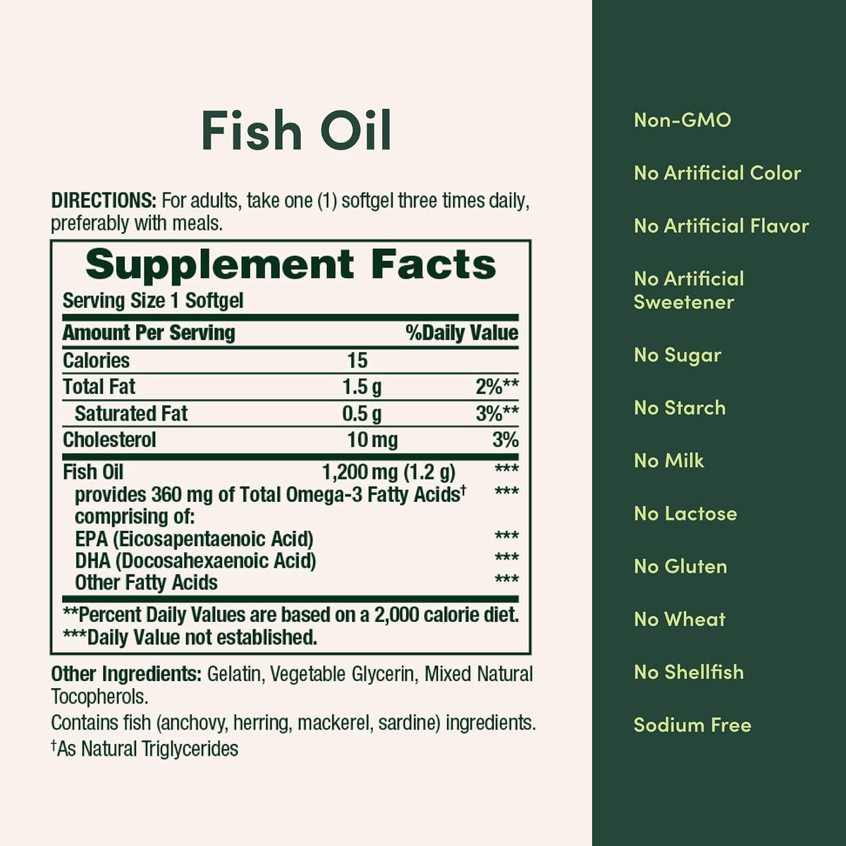 high potency fish oil capsules