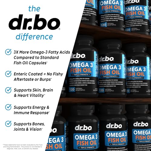 High potency fish oil capsules