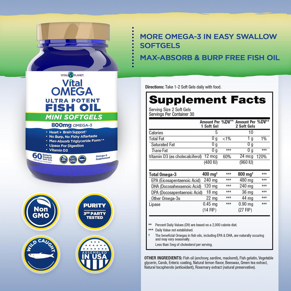 high potency fish oil capsules