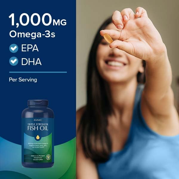 High potency fish oil for adults
