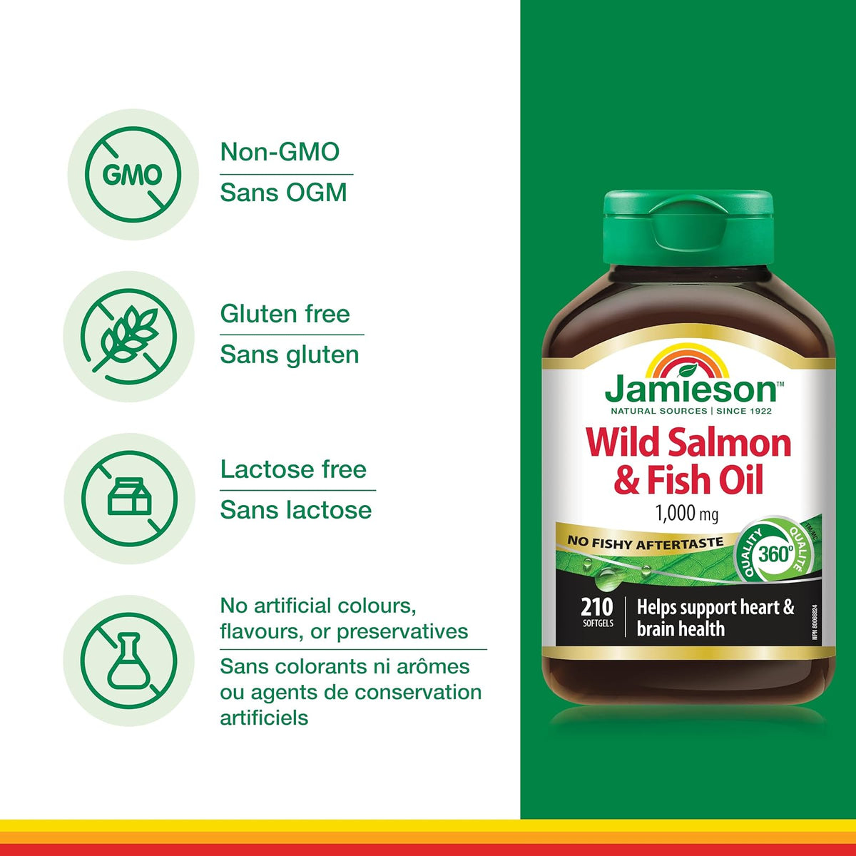 High potency fish oil for daily wellness