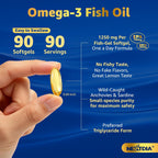 High potency fish oil for joint health