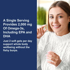 High potency fish oil for wellness