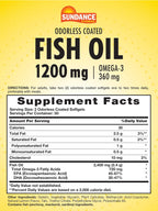 High potency fish oil omega 3 supplement