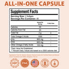 High potency fish oil omega 3