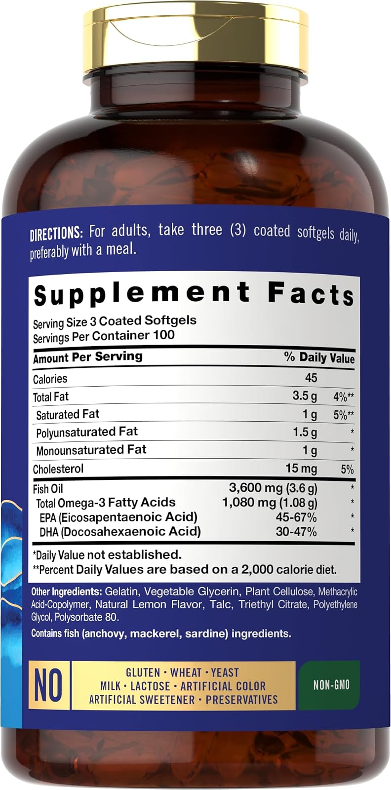high potency fish oil omega 3