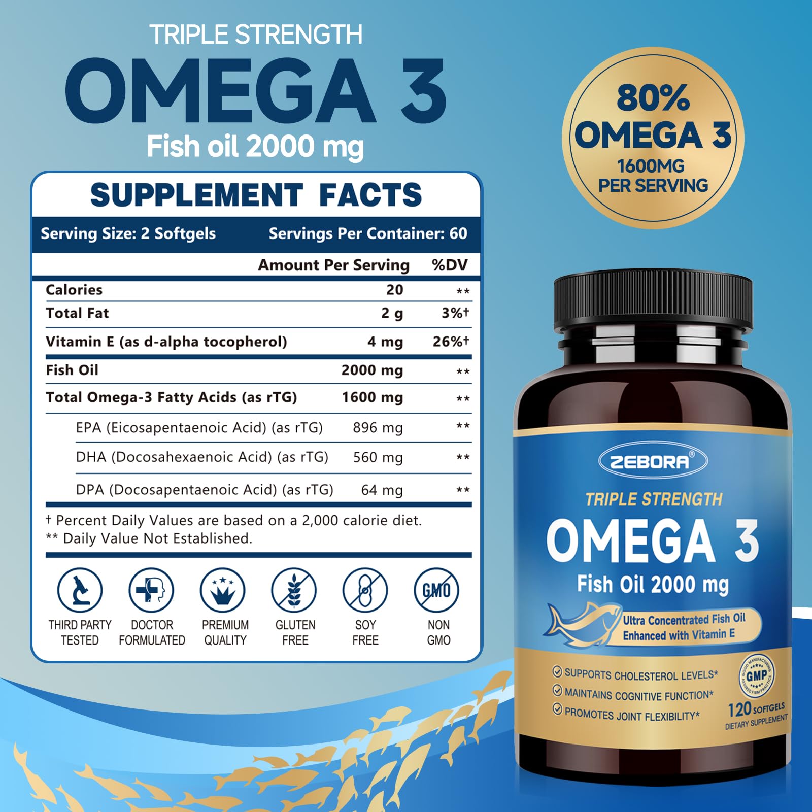 high potency fish oil omega 3