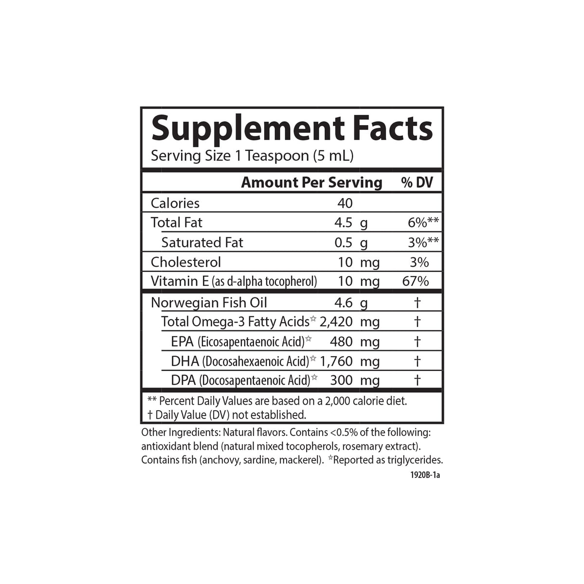 high potency fish oil omega 3