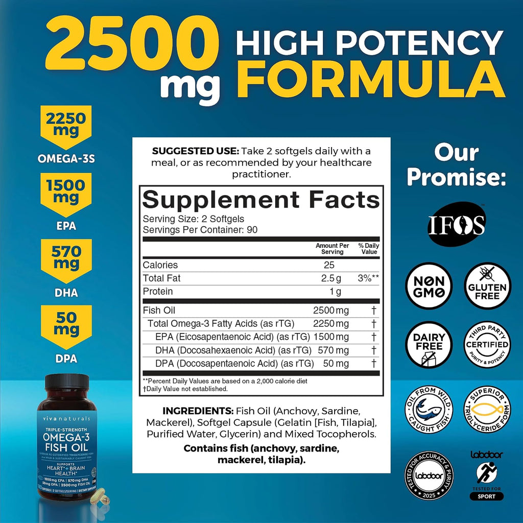 high potency fish oil omega 3