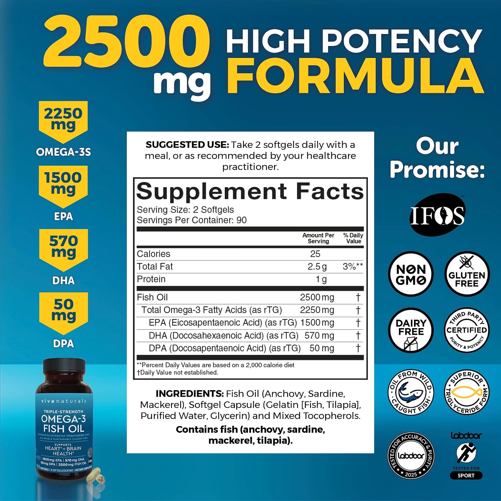 high potency fish oil omega 3
