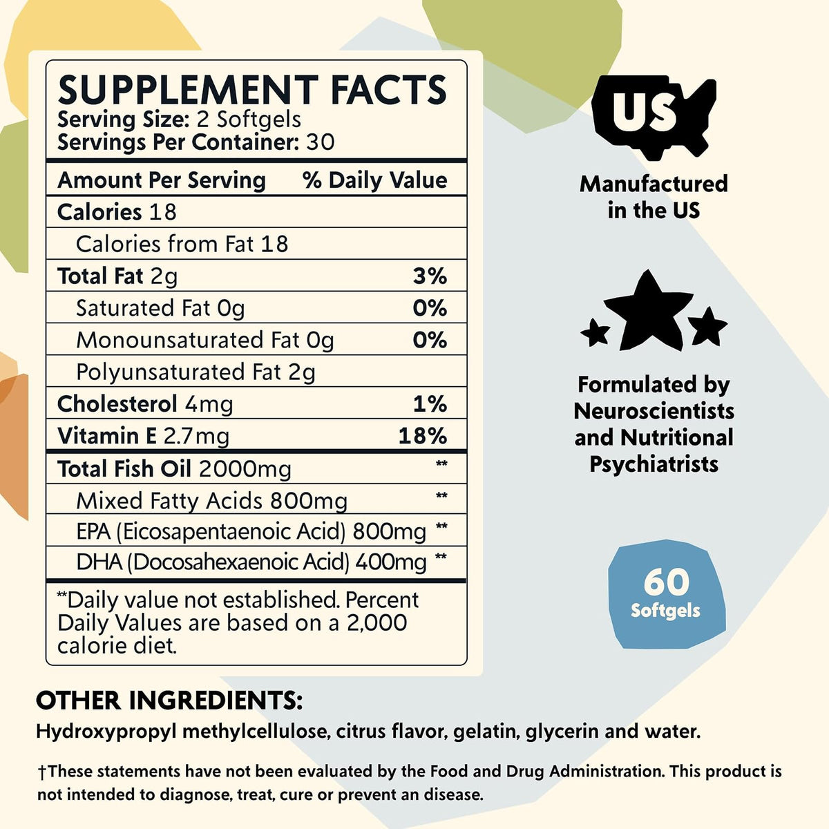 high potency fish oil omega 3