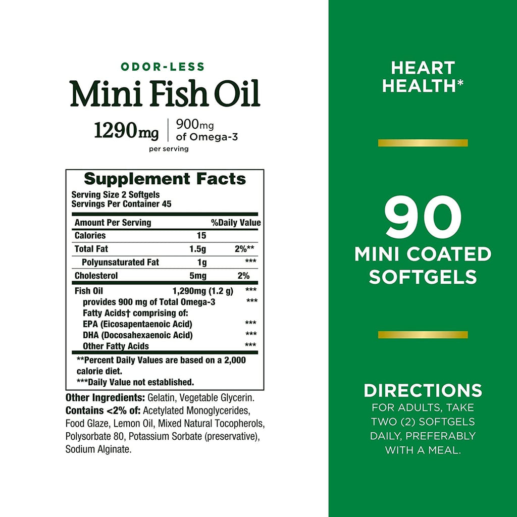 High potency fish oil omega 3