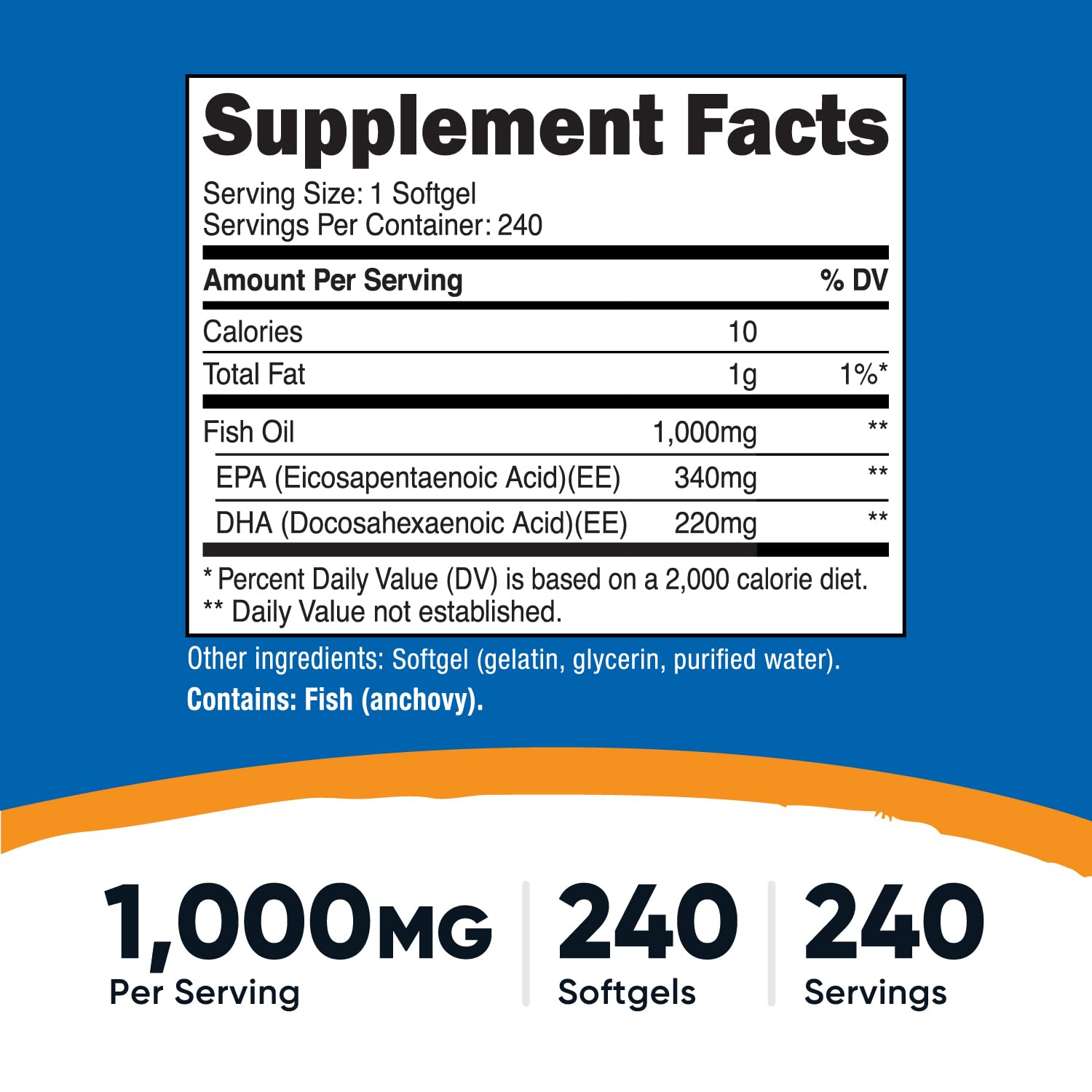 high potency fish oil omega 3