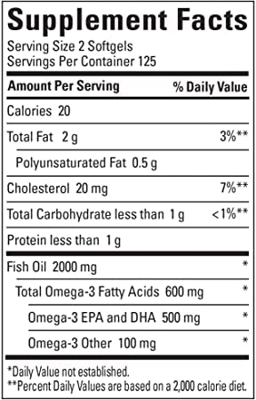 high potency fish oil omega 3