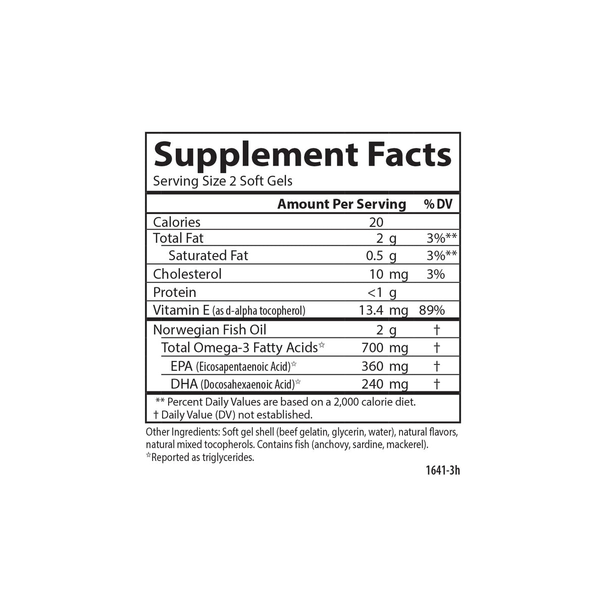 high potency fish oil omega 3