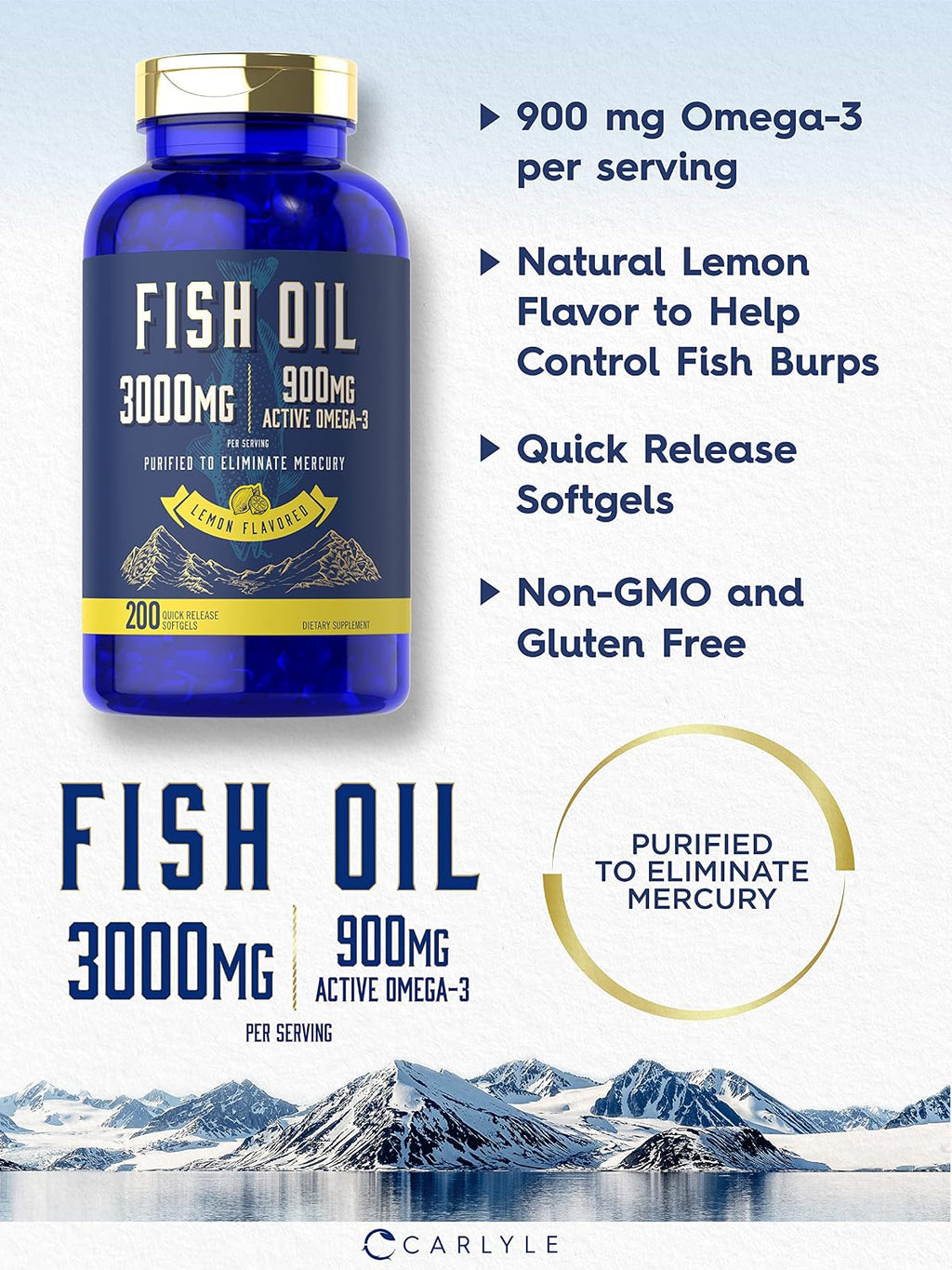 high potency fish oil omega 3