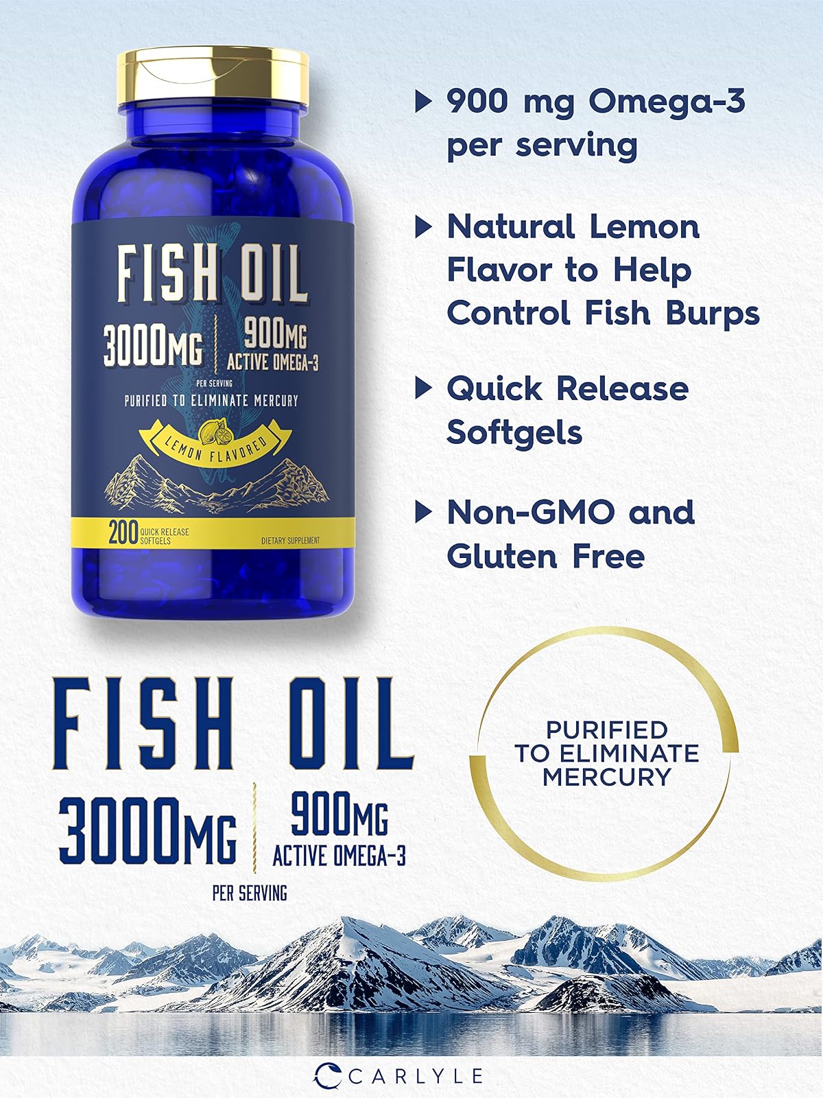 high potency fish oil omega 3