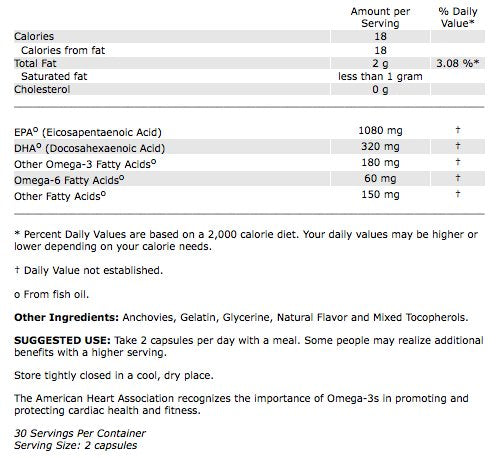 high potency fish oil omega 3