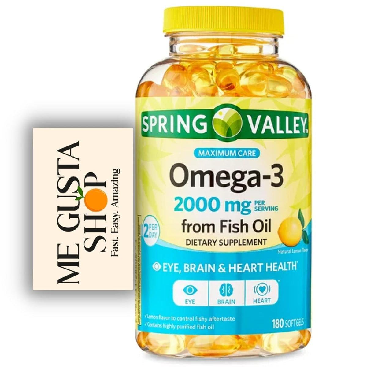 High potency fish oil softgels Canada