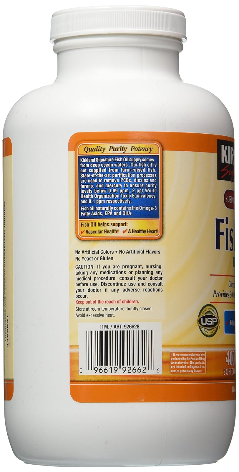 high potency fish oil softgels