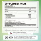 High potency fish oil softgels