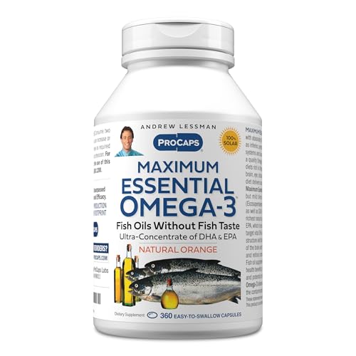 high potency fish oil softgels