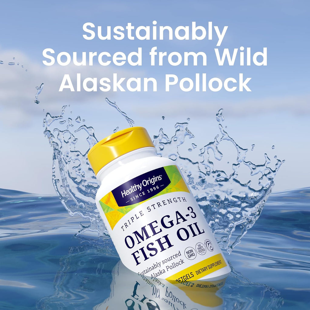 High potency fish oil softgels
