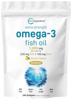 high potency fish oil softgels