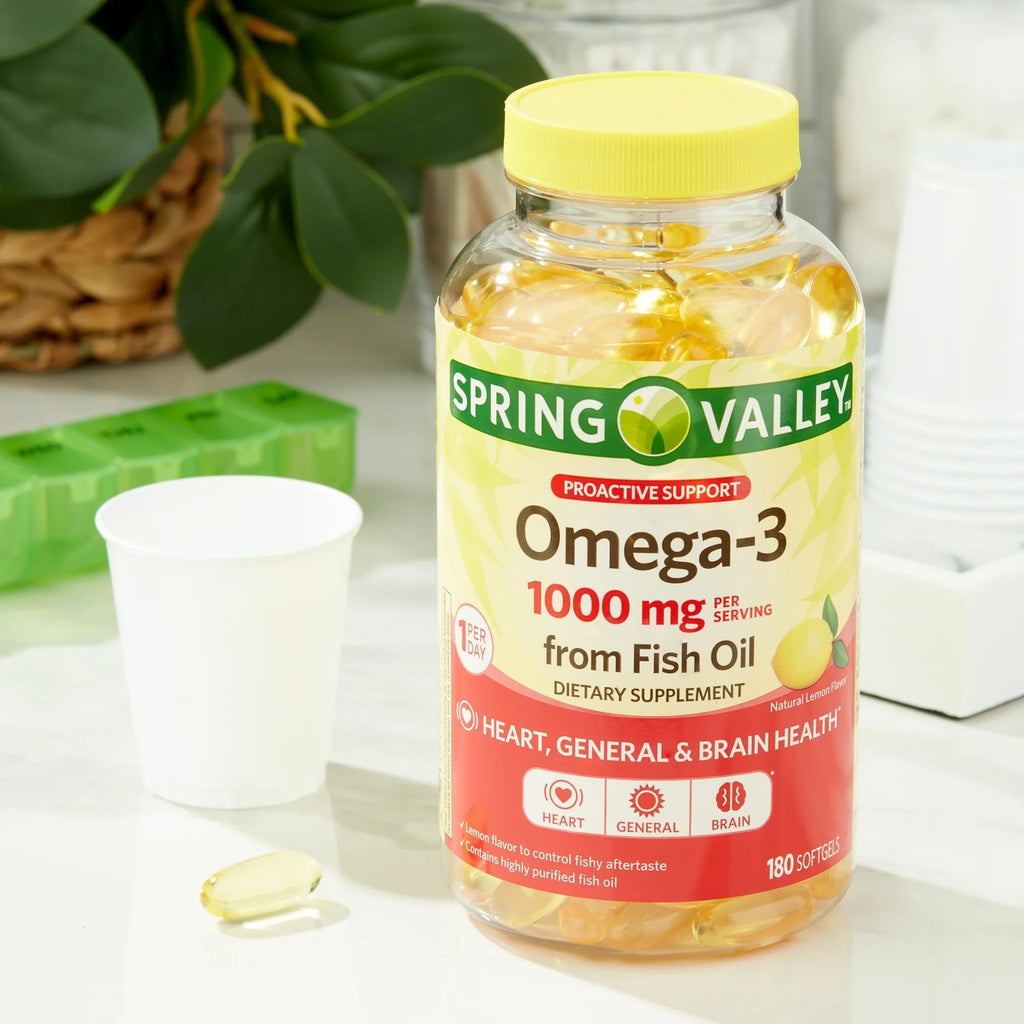 High potency fish oil supplement