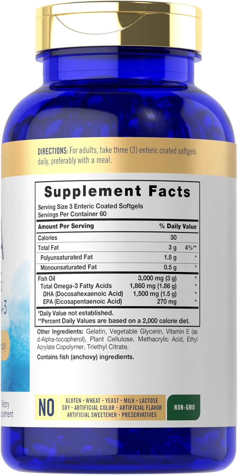high potency fish oil supplement