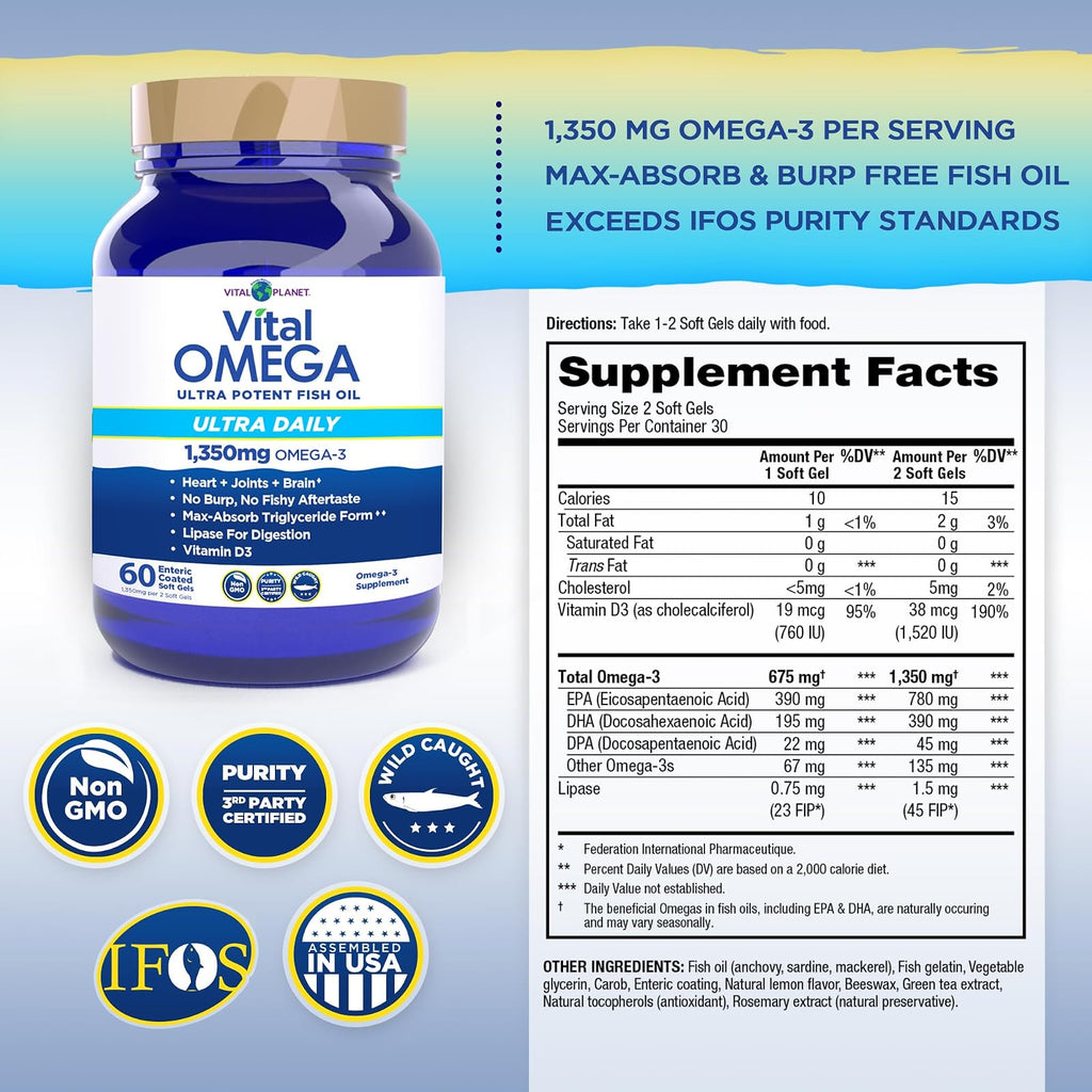 high potency fish oil supplement