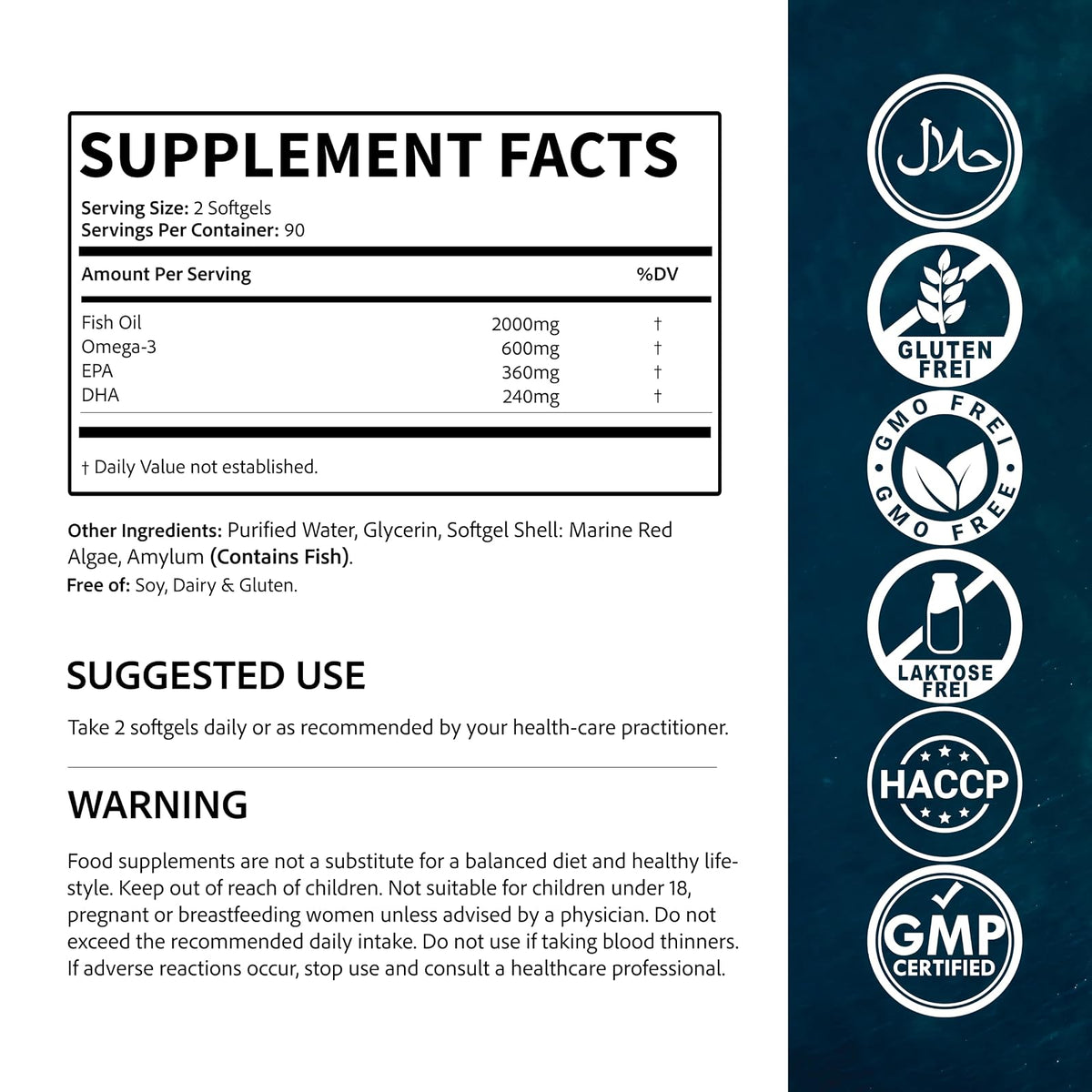 high potency fish oil supplement