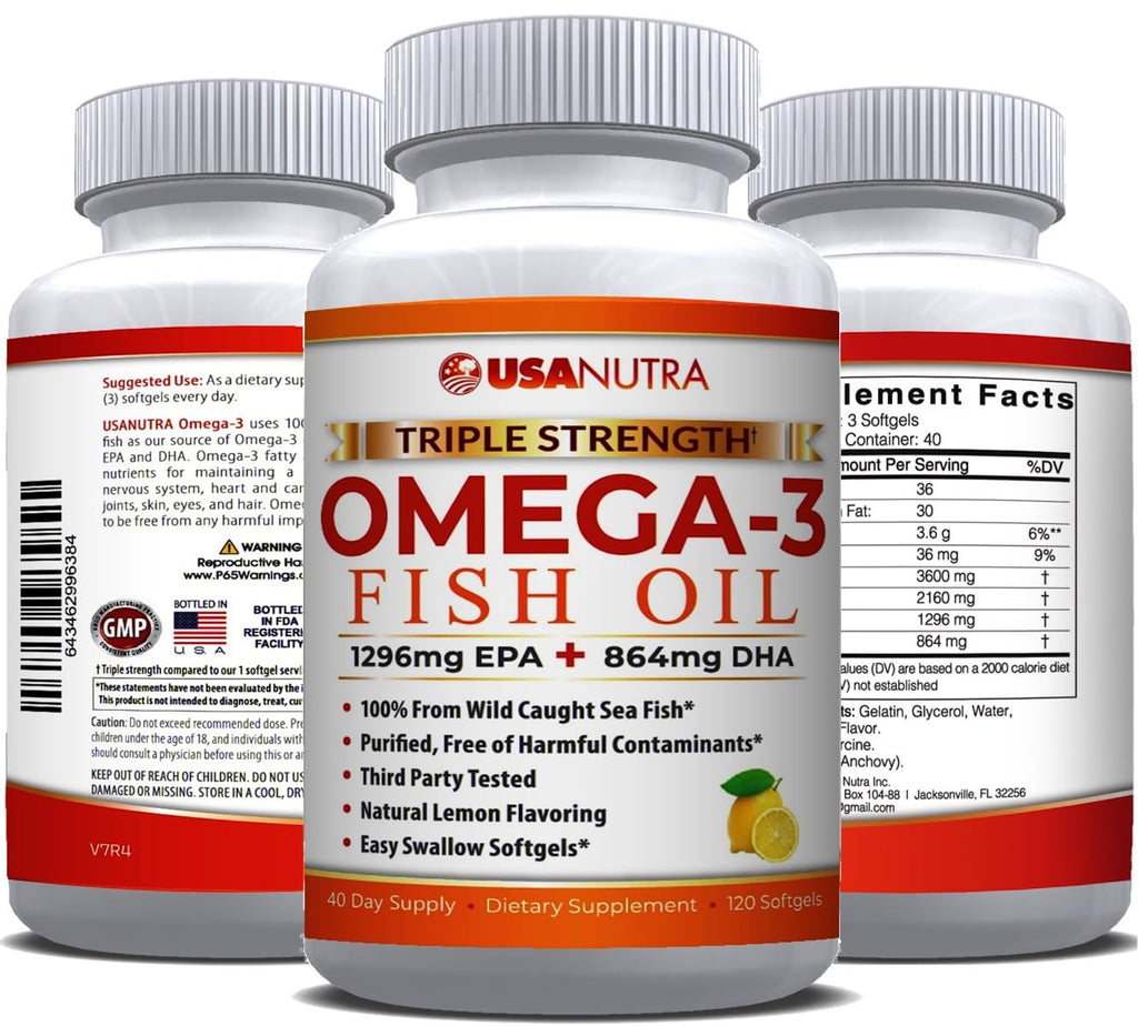 high potency fish oil supplement