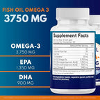 High potency fish oil supplement
