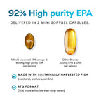 High potency fish oil supplement