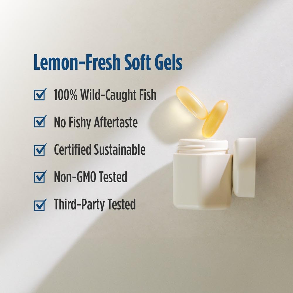 High potency fish oil supplement