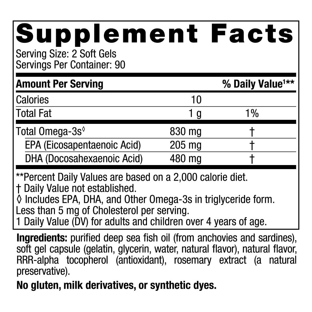 high potency fish oil supplement