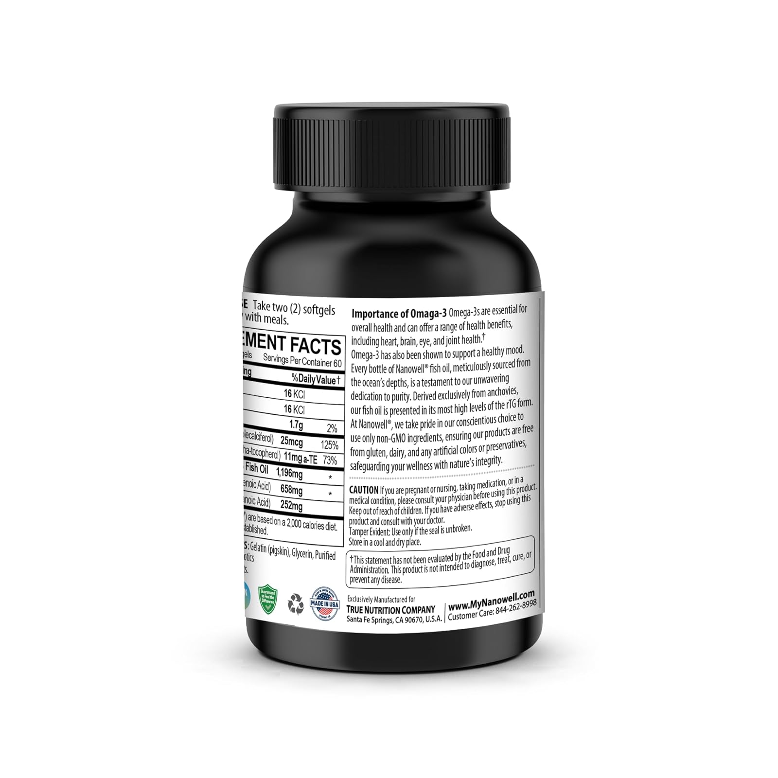 high potency fish oil supplement