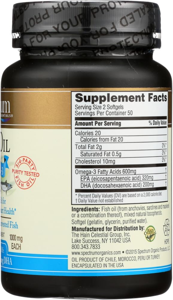 High potency fish oil supplements