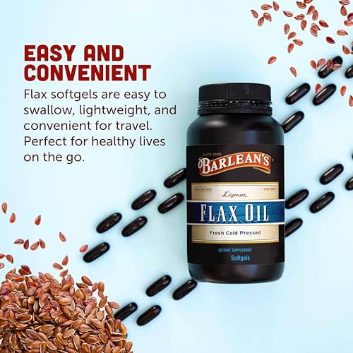 high potency flax seed oil softgels