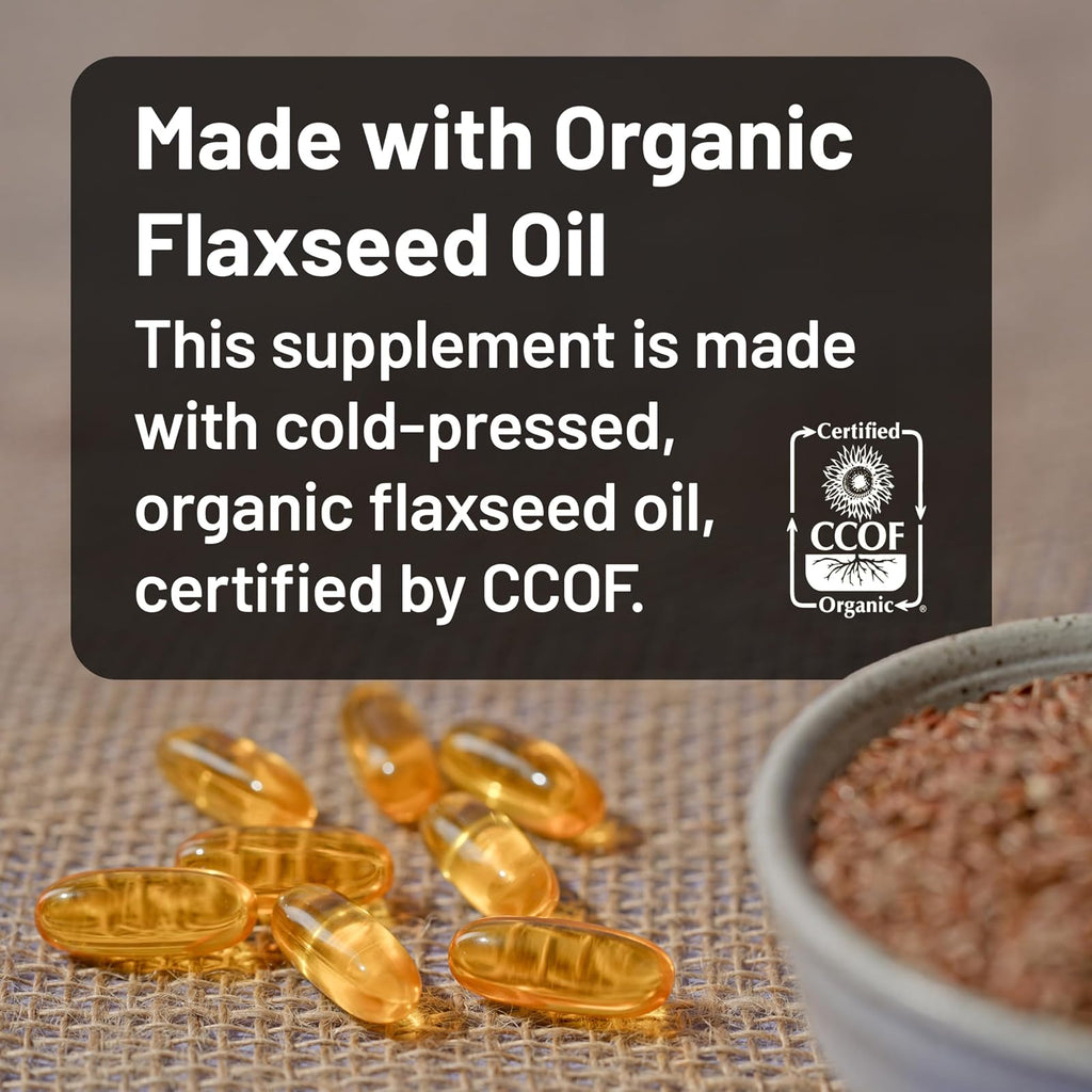 high potency flaxseed oil capsules
