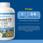 high potency flaxseed oil capsules