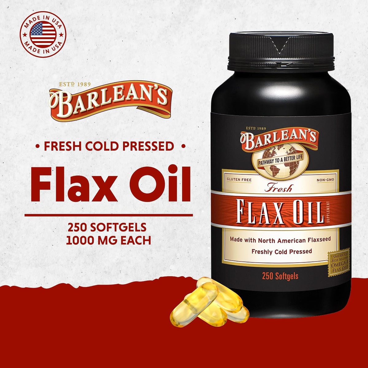 high potency flaxseed oil capsules